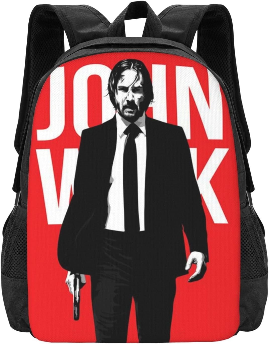 John Wick Backpack Cute Cartoon Character 3d Printed Travel Backpack ...