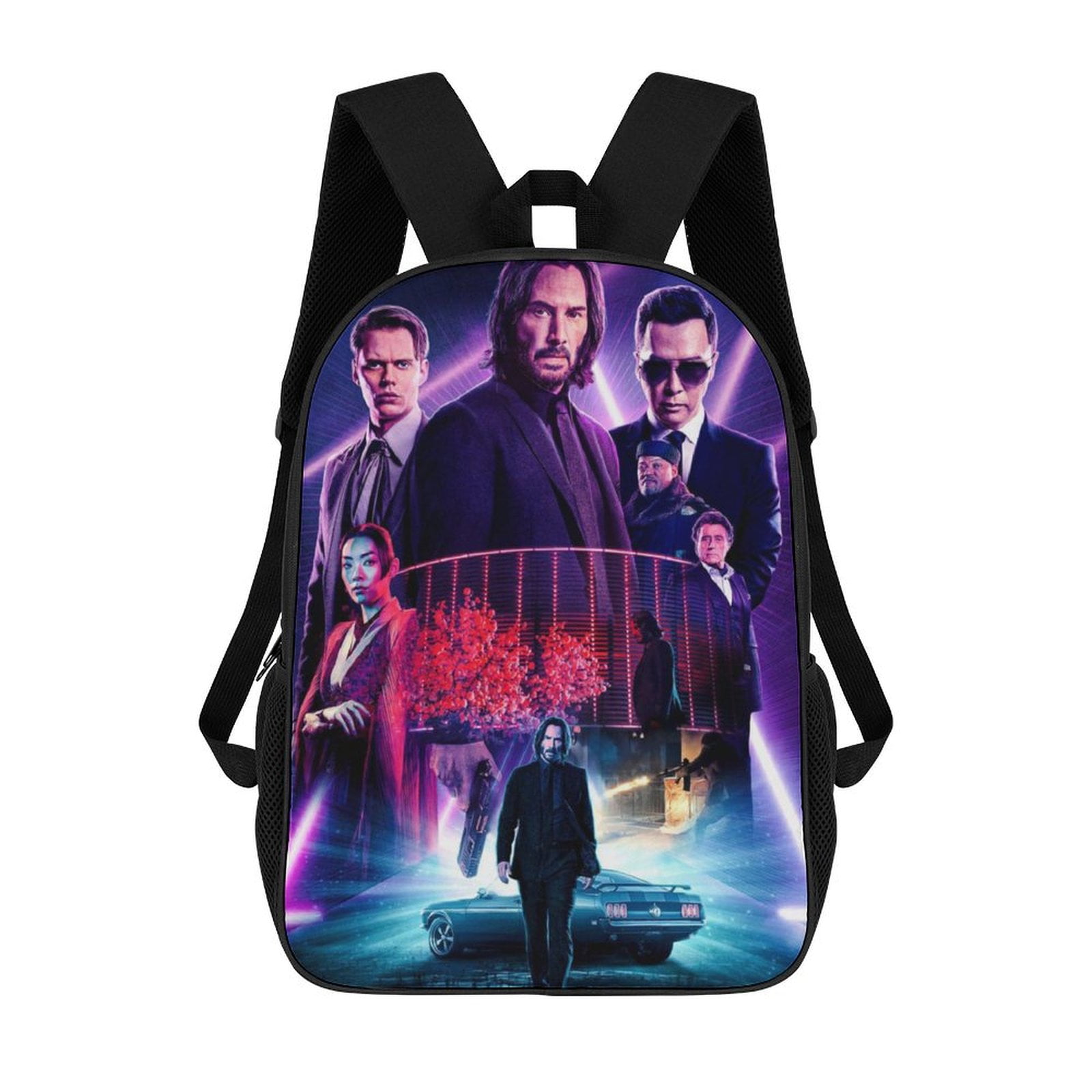 John Wick Backpack, 17 Inch Laptop Backpack, Unisex Adults Travel ...