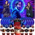 John Wick Party Supplies Birthday Decorations Plates Banner Kids Cake ...
