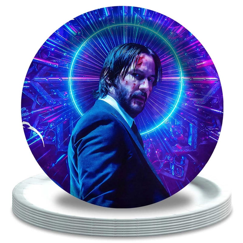 John Wick Paper Plates Birthday Decorations Party Supplies Tableware ...