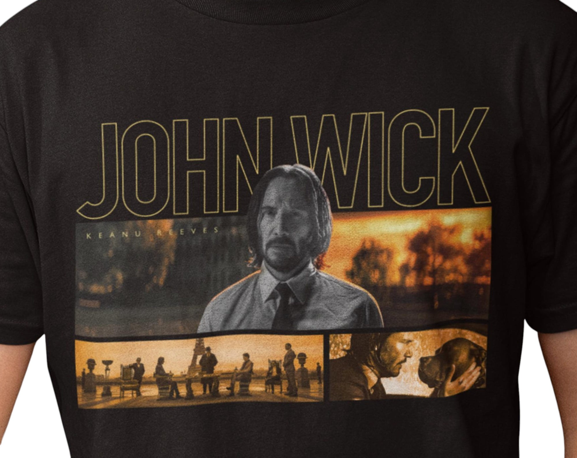 John Wick Shirt, Keanu Reeves Tee, Keanu Reeves Tshirt, Action Movie ...