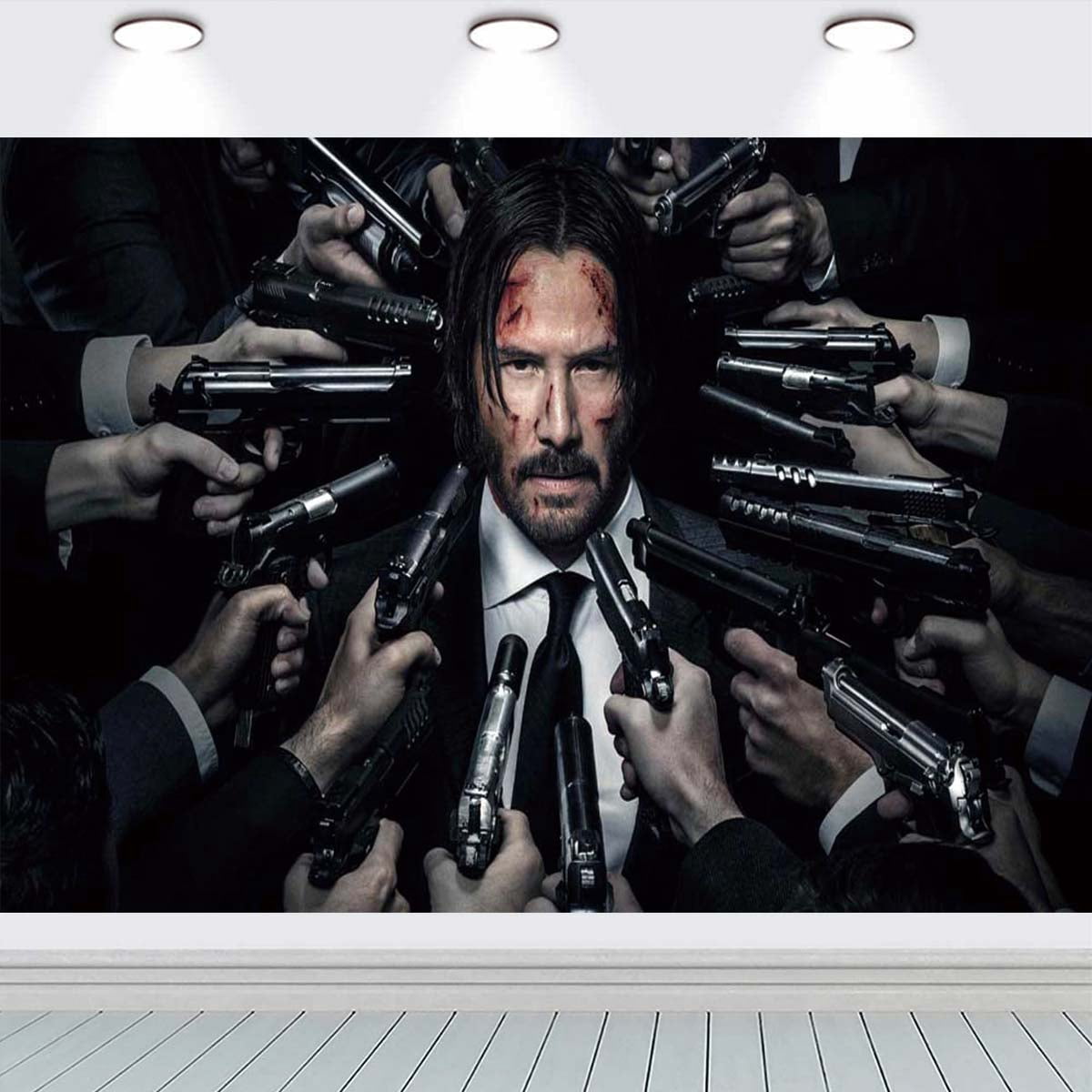 John Wick school Backdrop Background Banner Taspestry Wall Decor ...
