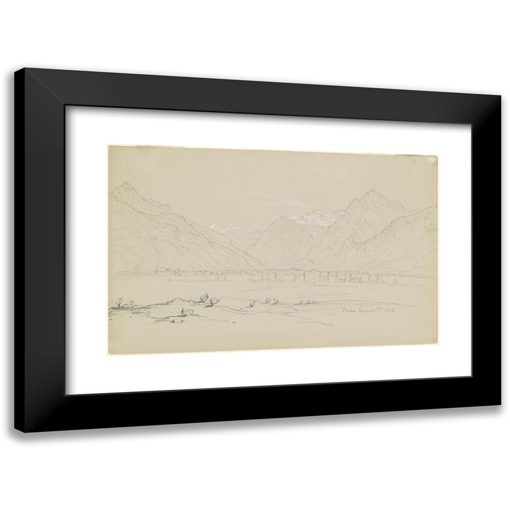 John William Casilear 24x17 Black Modern Framed Museum Art Print Titled ...