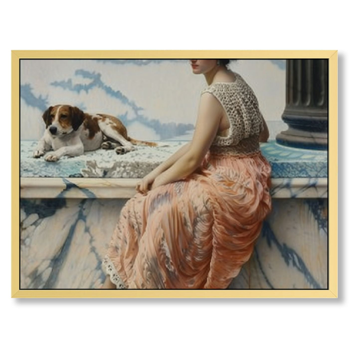 John William Godward Wall Art - Days of Poster - Neoclassicism Portrait ...