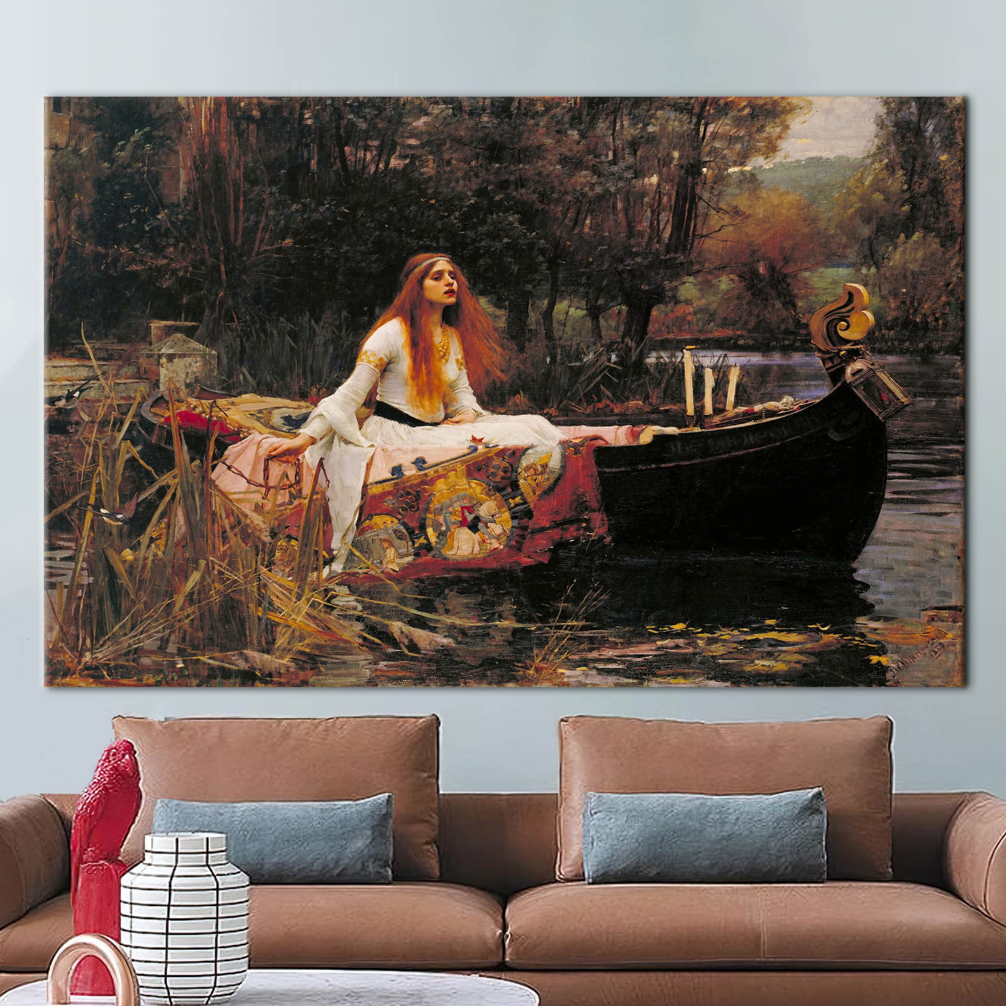 John William Wall Decor, Reproduction Printed Canvas, Famous Art Canvas ...