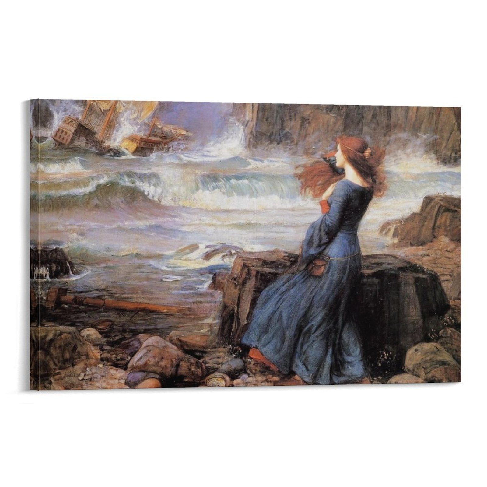 John William Waterhouse Art Poster13 Painting On Canvas Wall Art Poster ...
