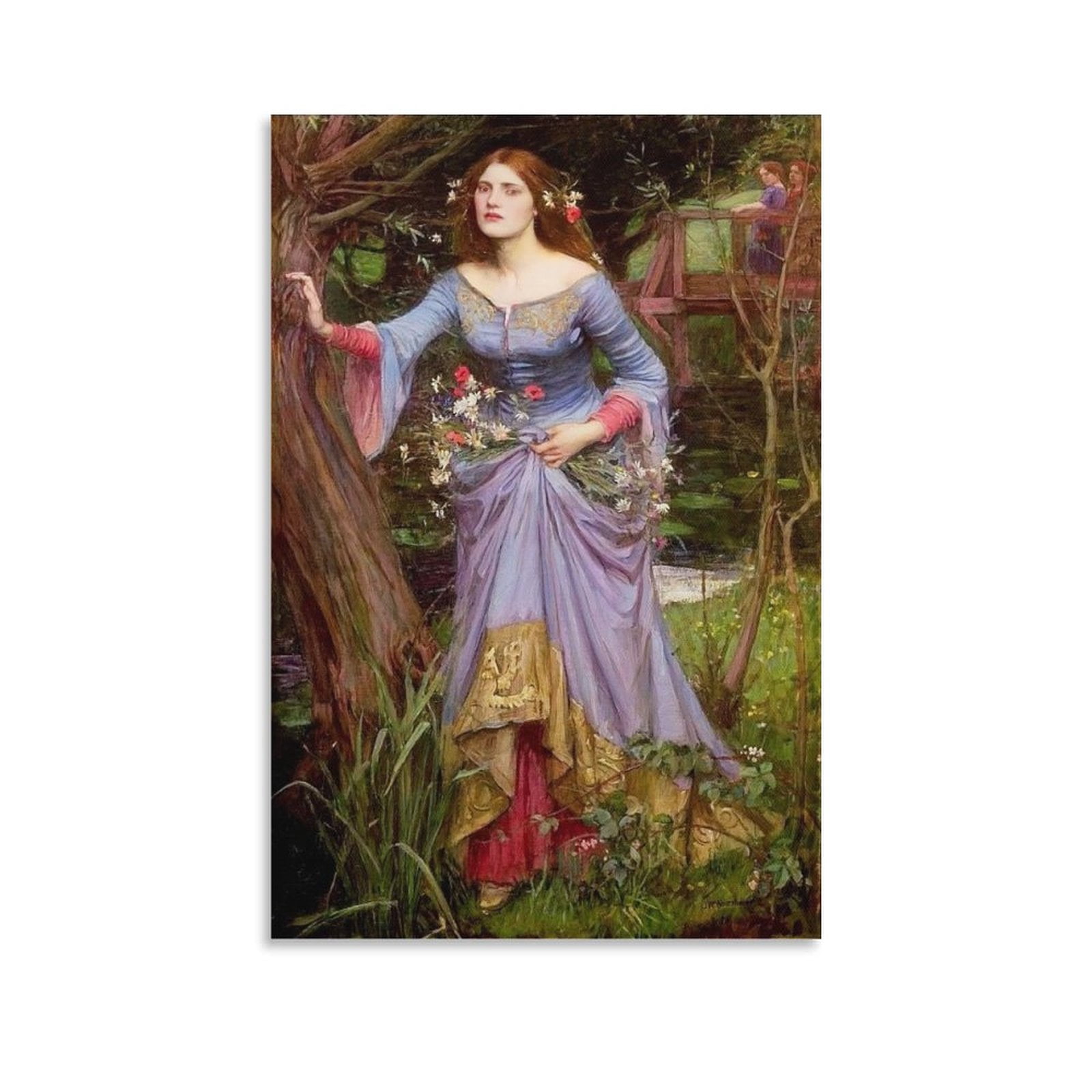 John William Waterhouse Art Poster3 Posters Wall Art Painting Canvas ...