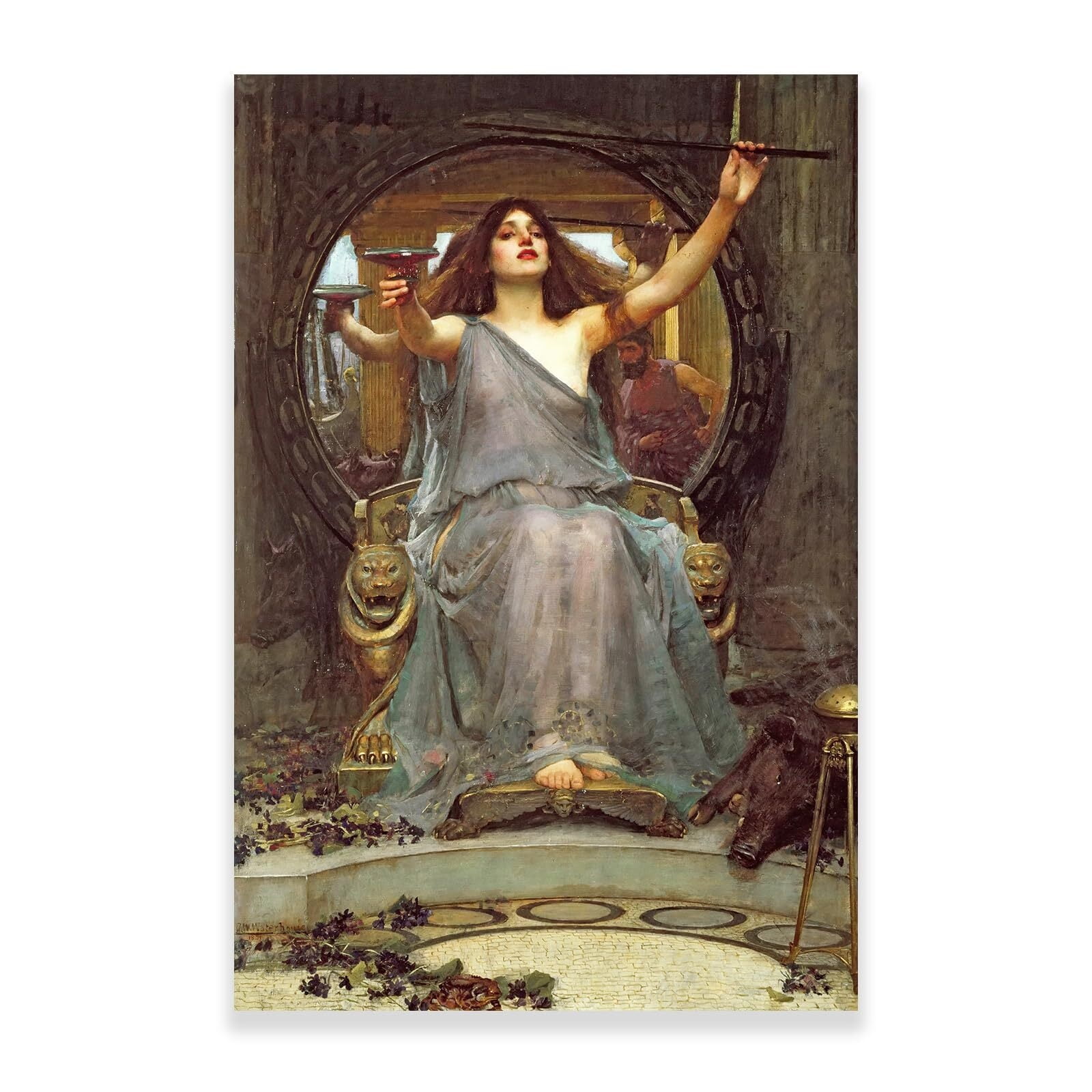 John William Waterhouse Art Prints - Circe Offering the Cup to Odysseus ...