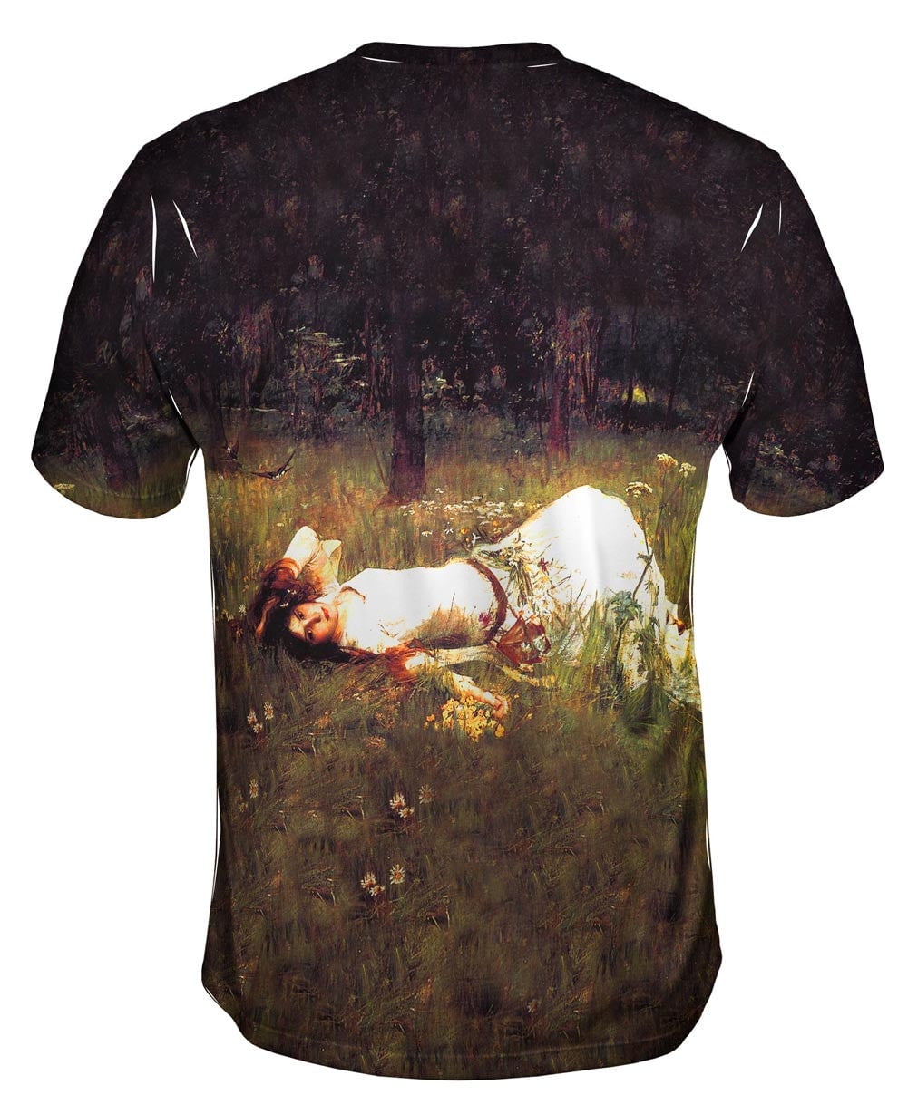 John William Waterhouse - Ophelia Field 1889 Mens T-Shirt All Over ...