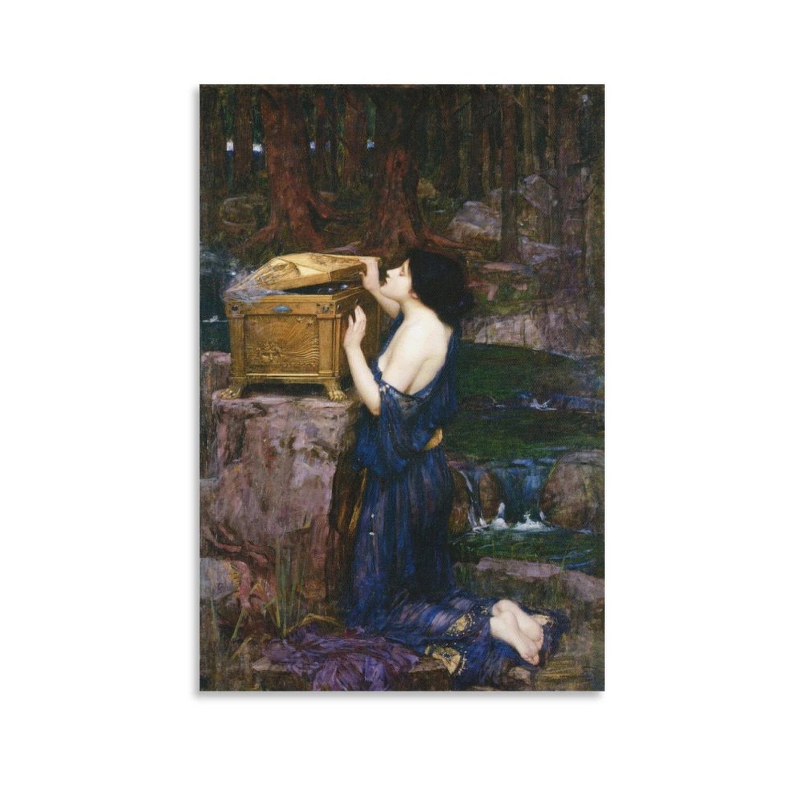 John William Waterhouse The Pandora Art Poster Poster Cool Artworks ...