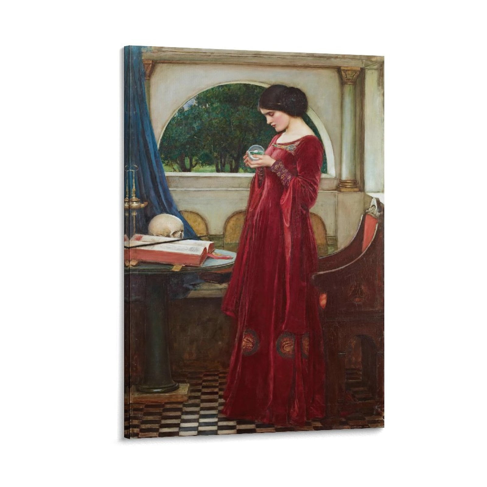 John William Waterhouse Wall Art The Crystal Ball Artworks Picture ...