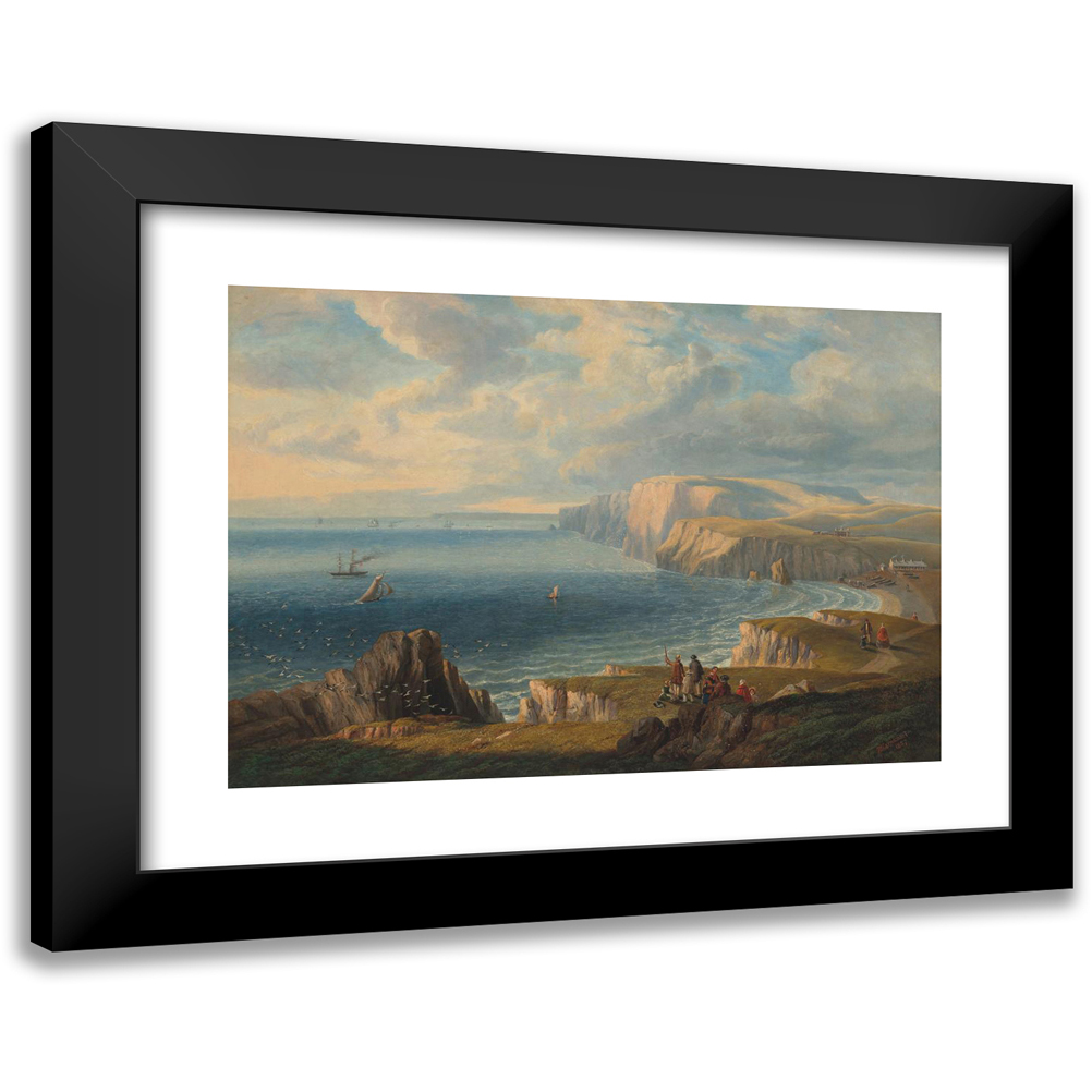 John Wilson Carmichael 18x14 Black Modern Framed Museum Art Print ...