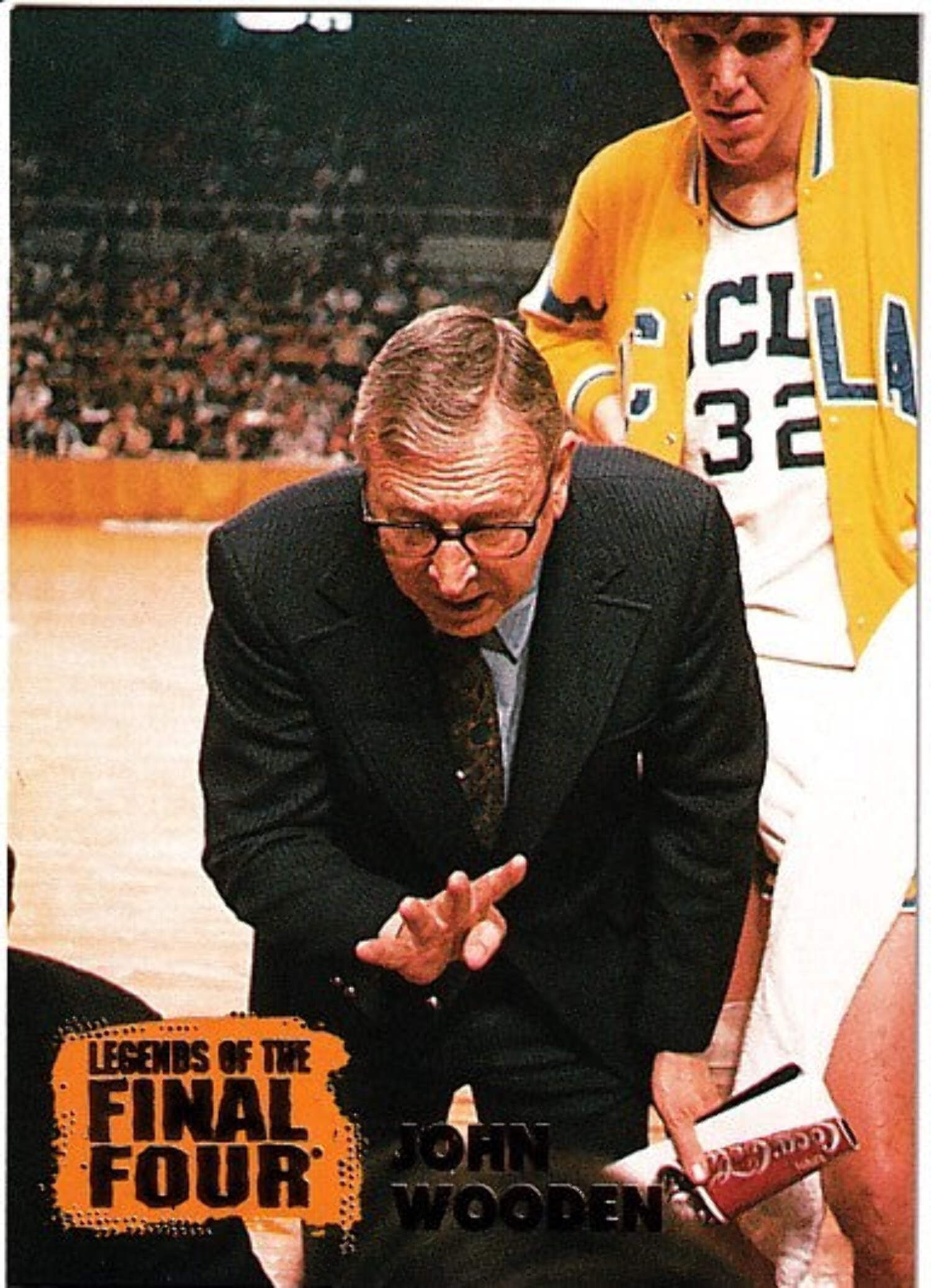 John Wooden UCLA Bruins 1996 Classic Legends of the Final Four card ...