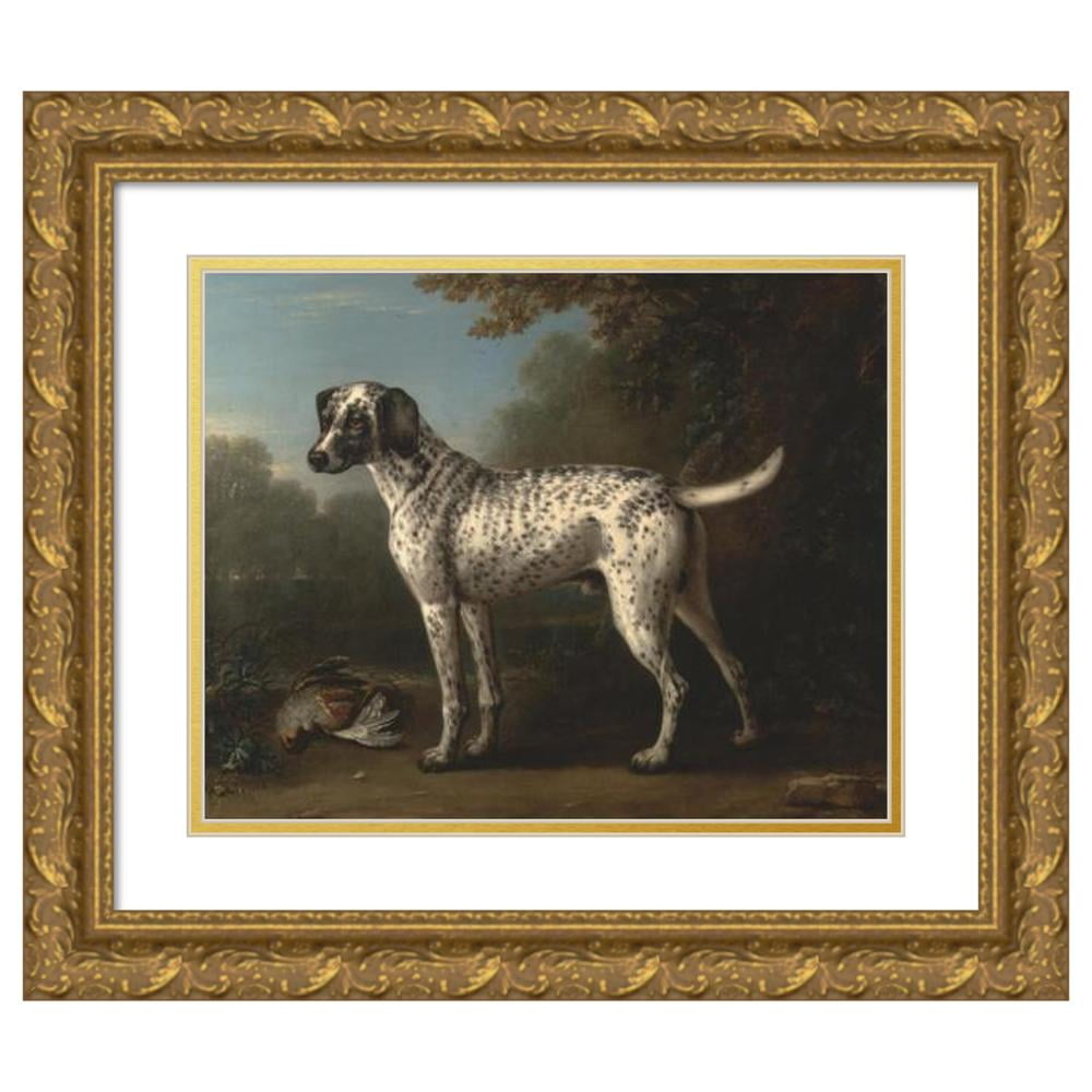 John Wootton 18x15 Gold Ornate Wood Frame and Double Matted Museum Art ...