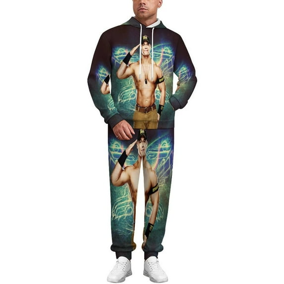 John Wrestler Cena Hoodies and Sweatpants Unisex Cosplay Hooded ...