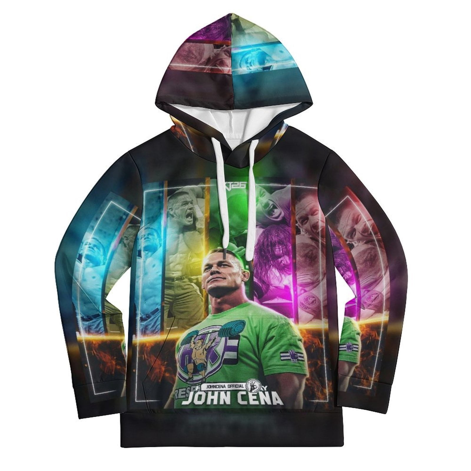 John Wrestler Cena Lightweight Hoodie Anime Sweatshirts Pullover Long ...