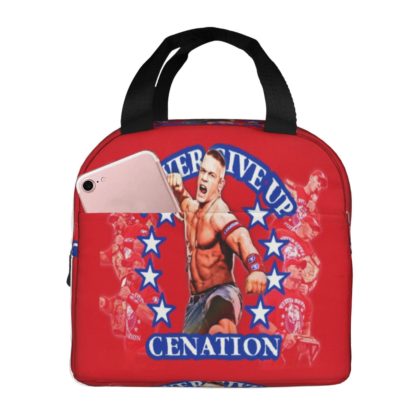 John Wrestler Cena Lunch Bag Lunch Box Reusable Bento Box Hot and Cold ...