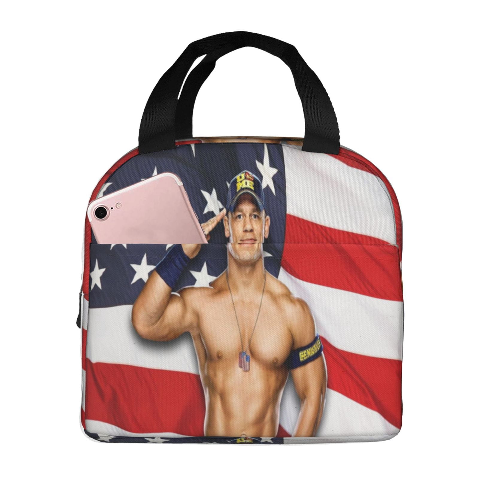 John Wrestler Cena Lunch Bag Lunch Box Reusable Bento Box Hot and Cold ...
