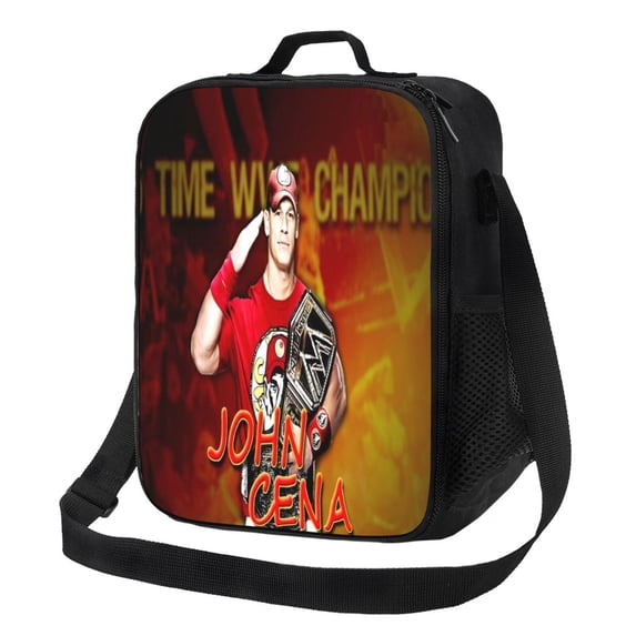 John Wrestler Cena Lunch Bag Portable Insulation Lunch Box ...