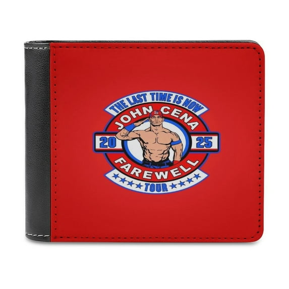 John Wrestler Cena Wallet for Men Leather Purse Clutch Card Holders ...