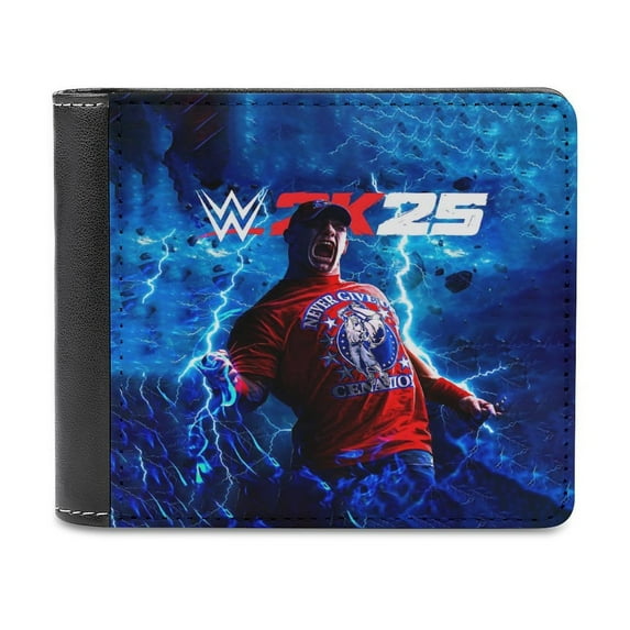 John Wrestler Cena Wallet for Men Leather Purse Clutch Card Holders ...
