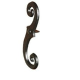 John Wright 88-270 Faux Stippled Scroll Shutter Dogs - Pair - Walmart.com