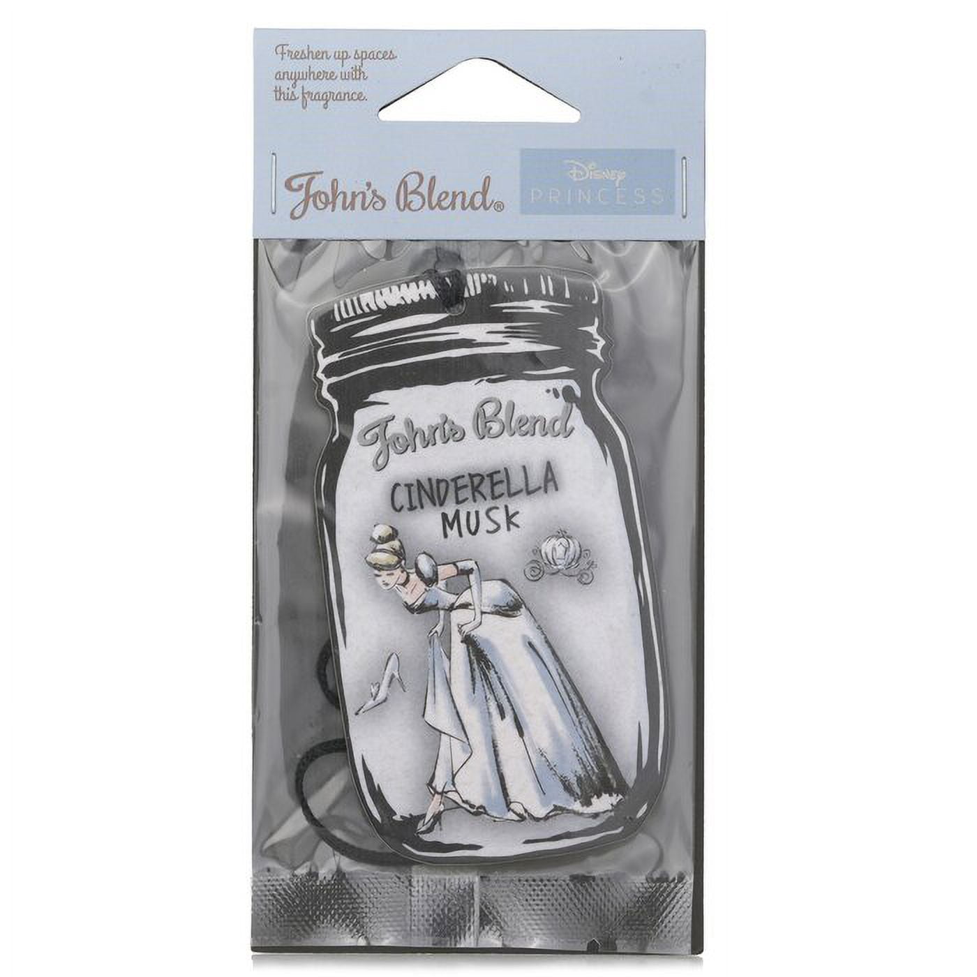 John's Blend Disney Princess Air Freshener - Cinderella Musk - Walmart.com