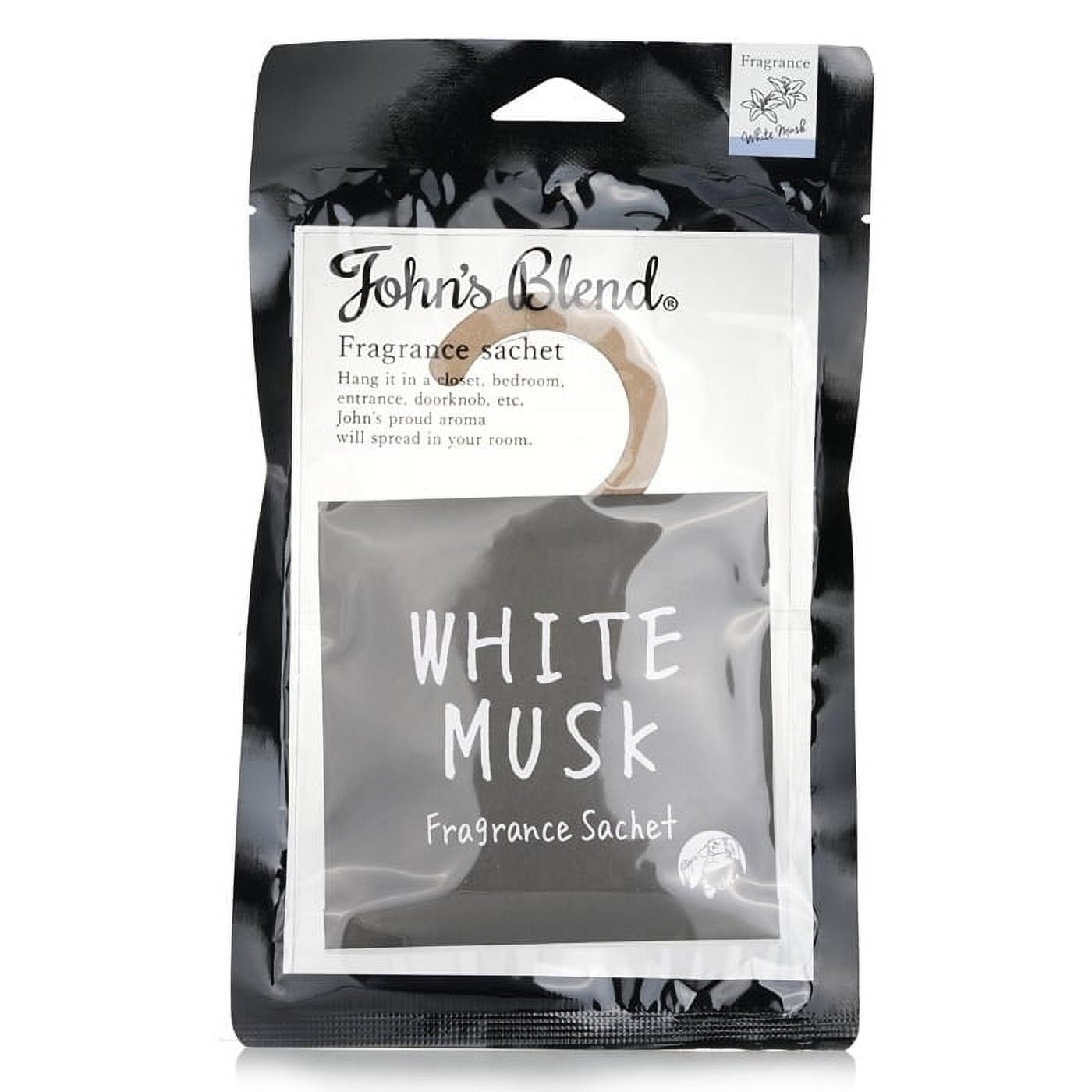 John's Blend Fragrance Sachet - White Musk 1pcs - Walmart.com