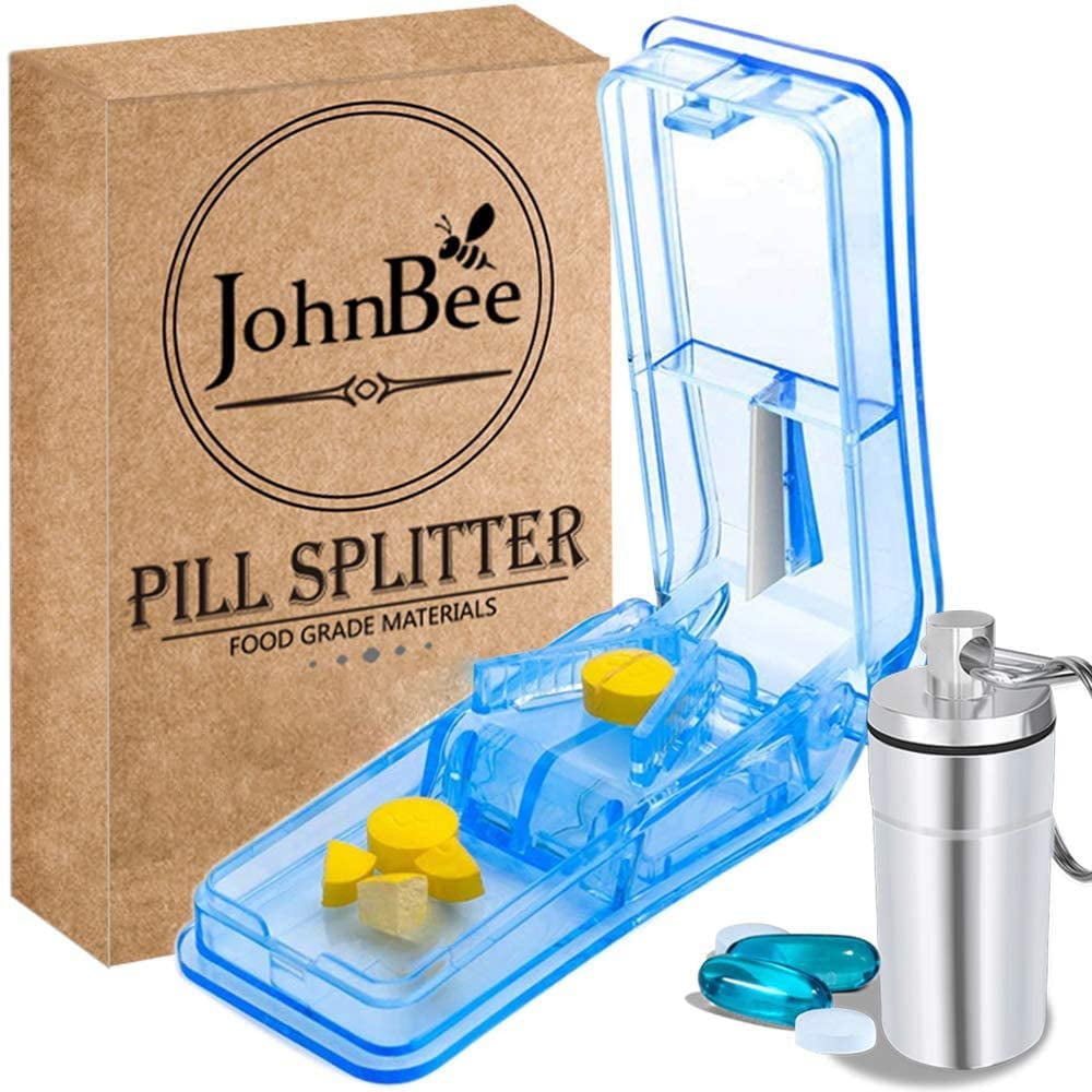 JohnBee Pill Cutter | Best Pill Cutter for Small or Large Pills ...