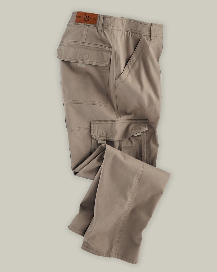 JohnBlairFlex Relaxed-Fit 7-Pocket Cargo Pants - Walmart.com