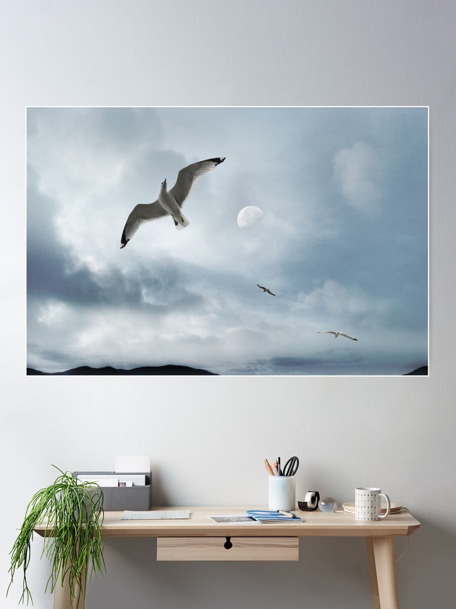 Johnathan 1/3 Poster Wall Art, Modern Wall Decor For Living Room ...