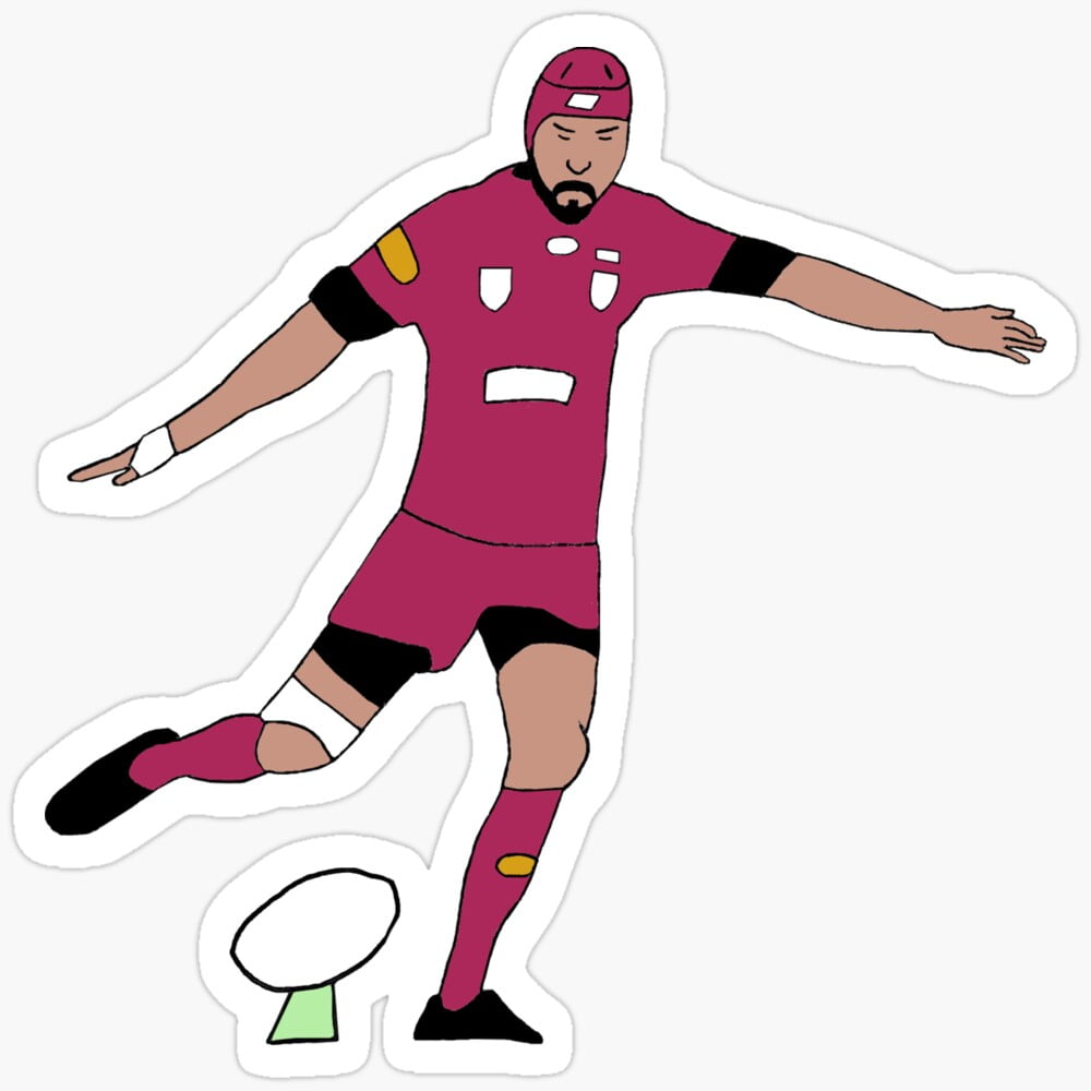 Johnathan Thurston State Of Origin Maroons Rugby League Sticker Phone ...