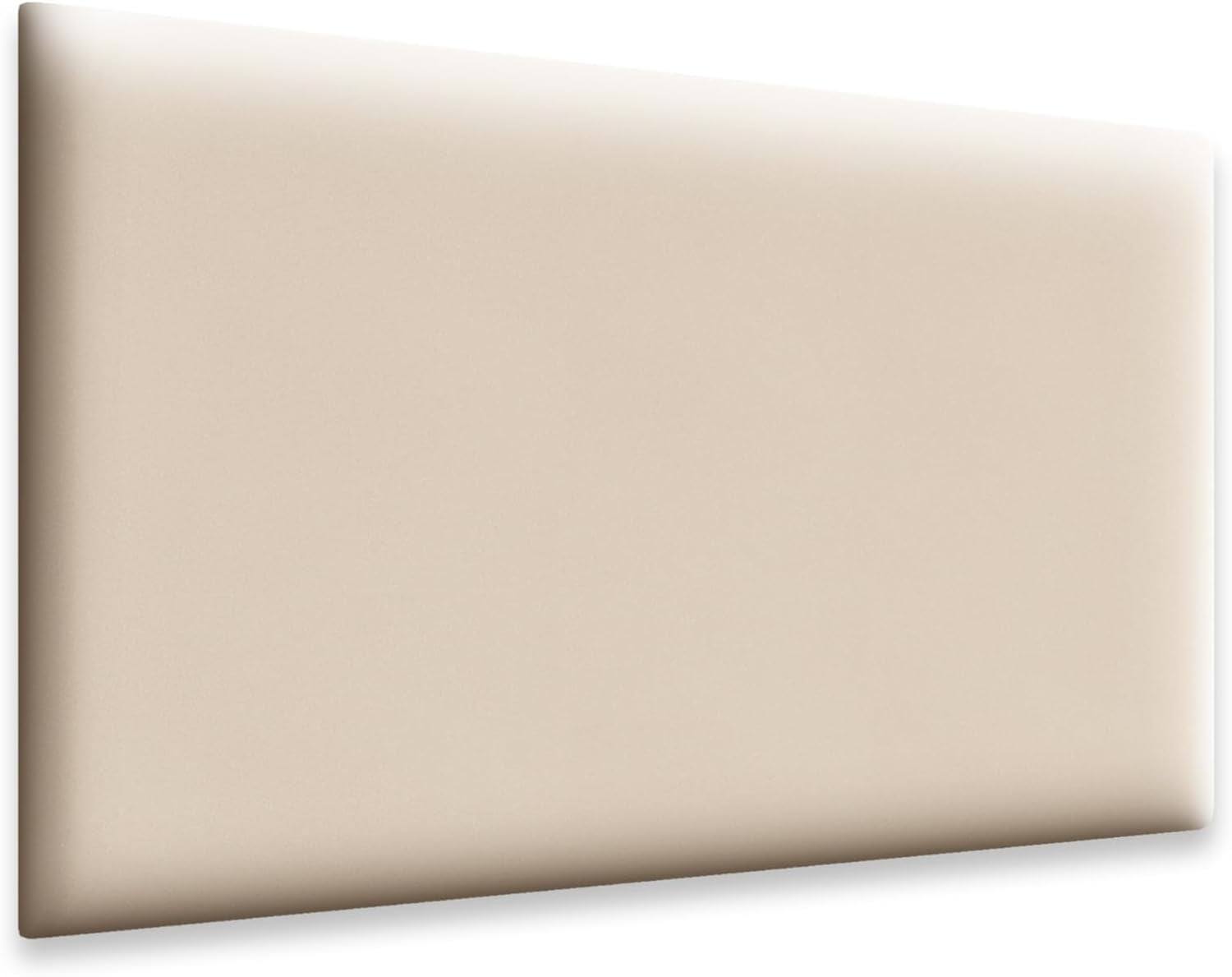 Johnear Peel and Stick Headboard for Twin Size Bed in Beige, Pack of 1 ...