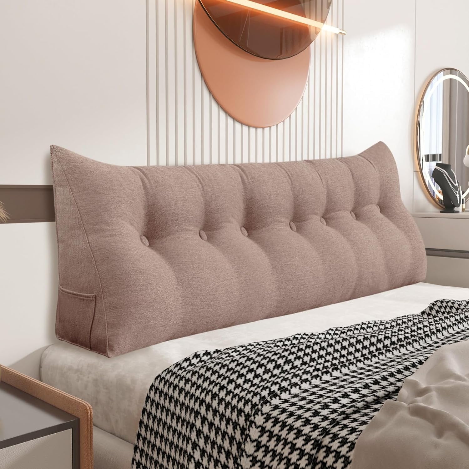 Johnear Wedge Pillows Headboard Reading Pillow Backrest Pillows for ...