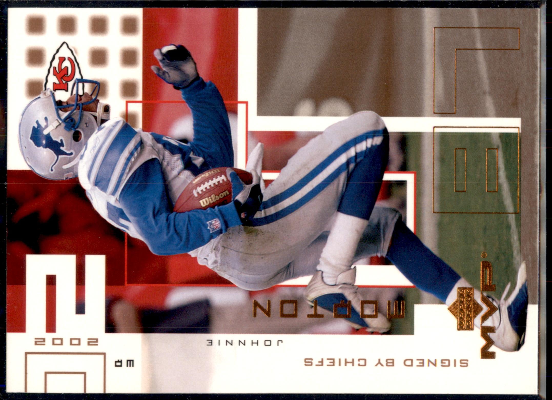 Johnnie Morton #118 2002 Upper Deck MVP - Walmart.com