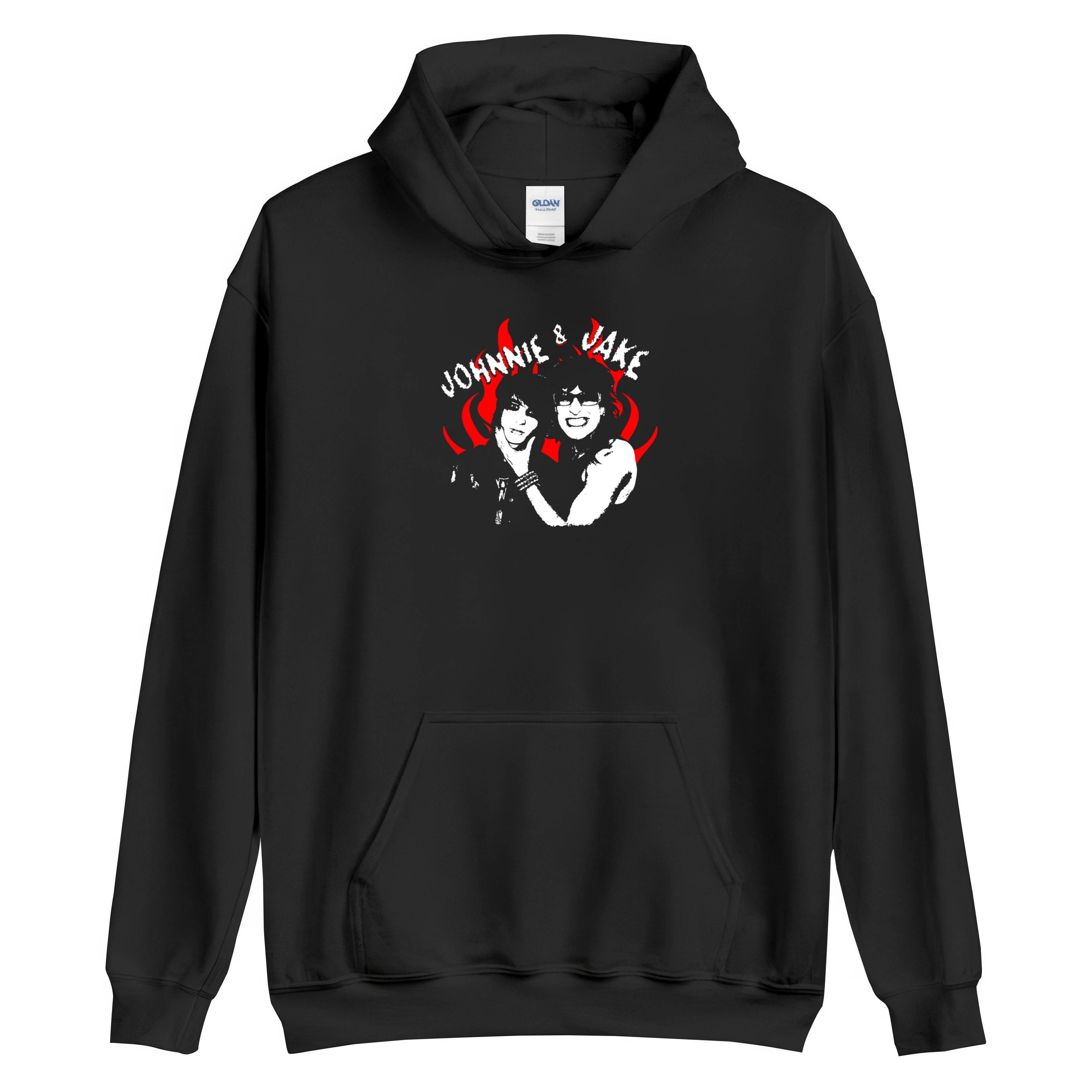 Johnnie and jake jake webber johnnie guilbert tee logo black ...