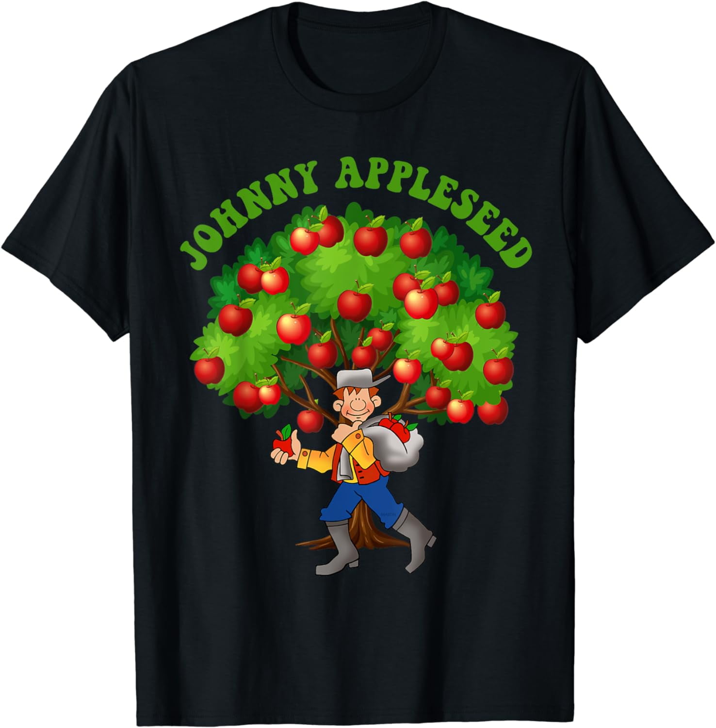 Johnny Appleseed Apple Day Sept 26 Celebrate Legends T-Shirt - Walmart.com