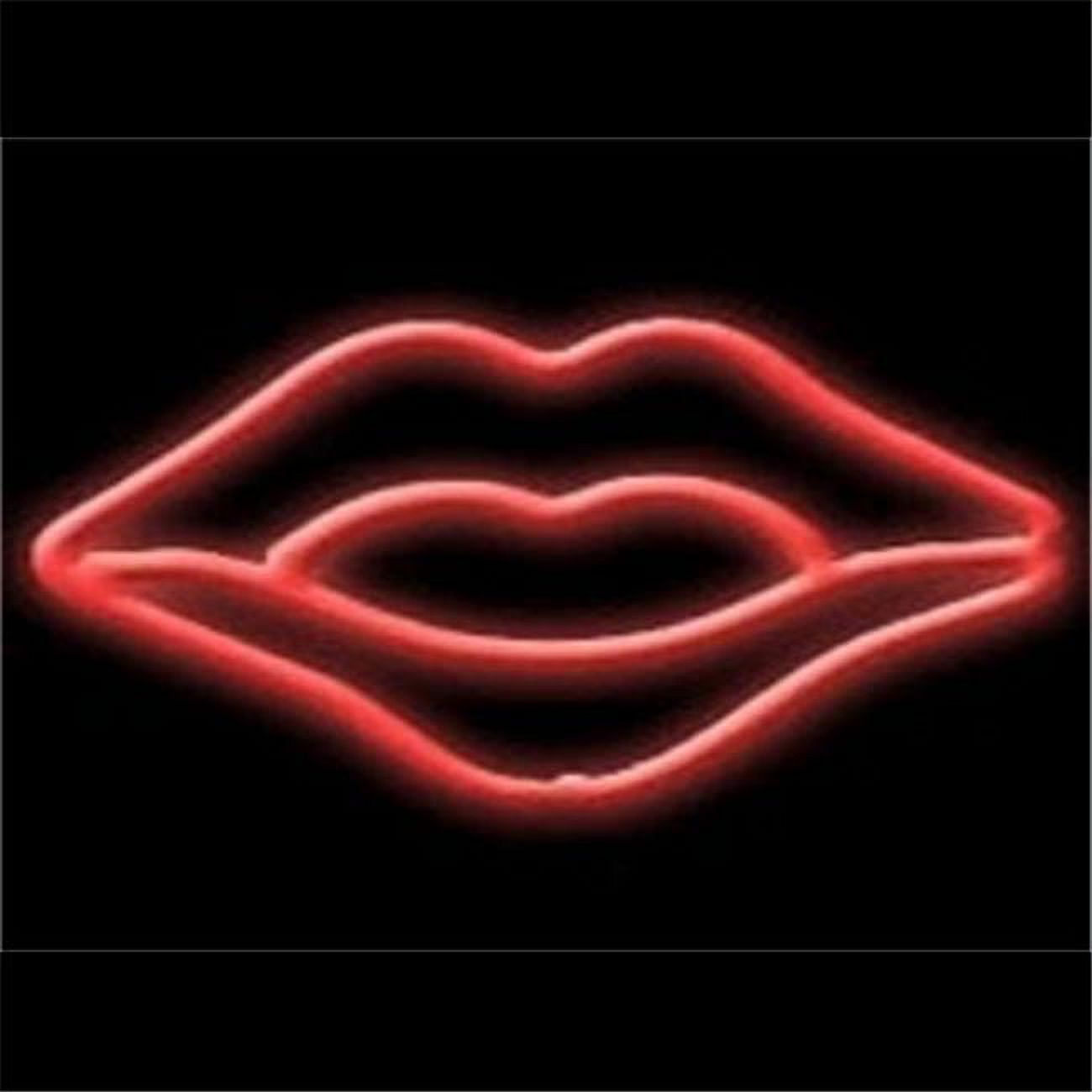 Johnny Austin Neon lips Lips Neon Sculpture - Walmart.com
