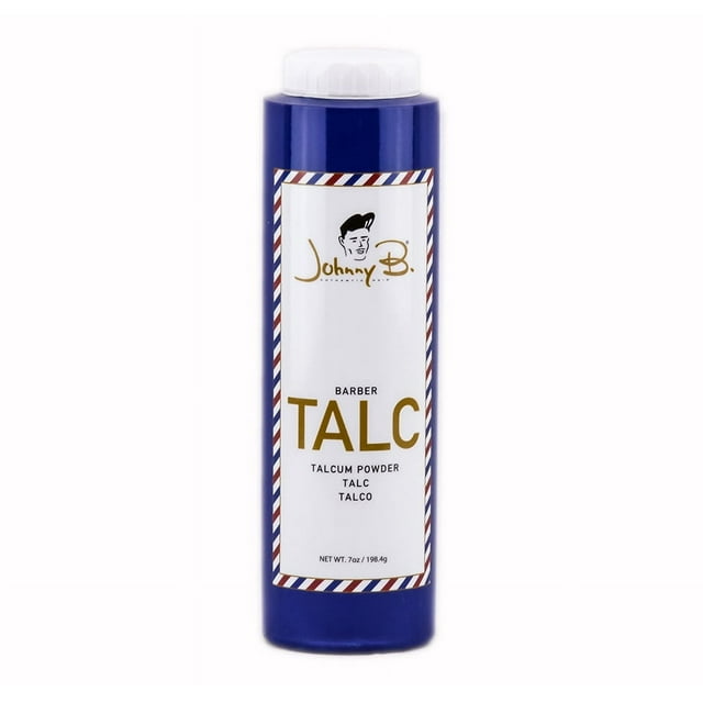 Johnny B Professional Barber Talc Talcum Powder 7 oz. - Walmart.com