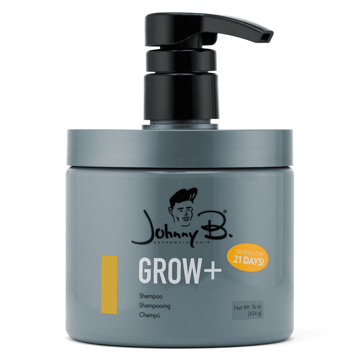 Johnny B Professional Grow Hair Shampoo 16 oz. - Walmart.com