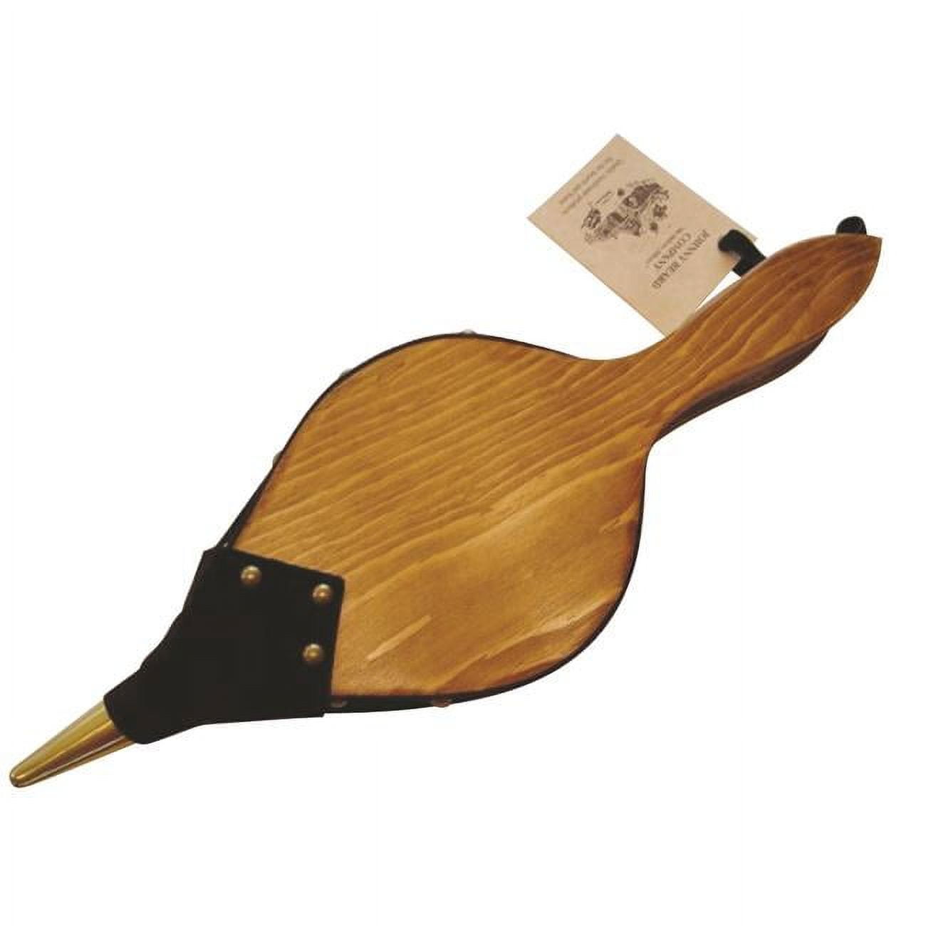 Johnny Beard Company #1010 Antique Pine Bellows Black Suede Trim 7.5 ...