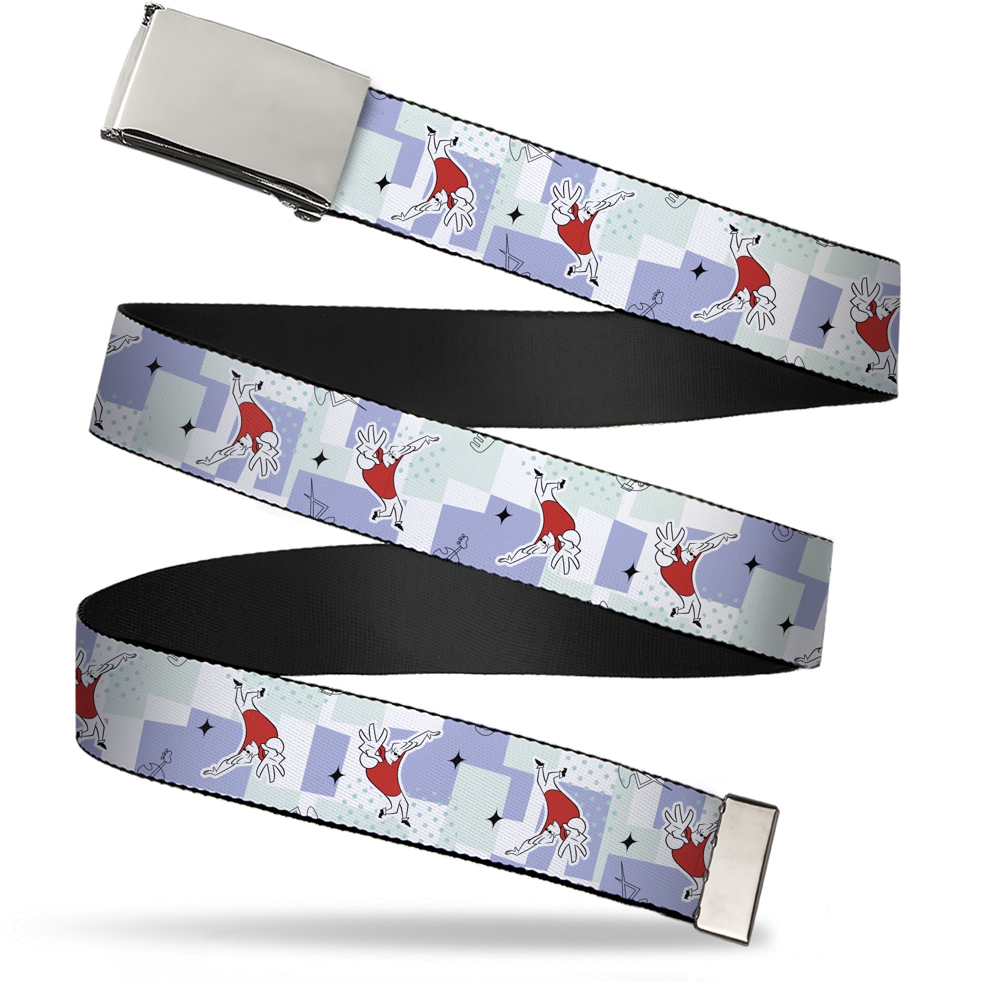 Adjustable Belt, Clamp Buckle, Cut-to-Fit, Johnny Bravo Hands Up Pose ...