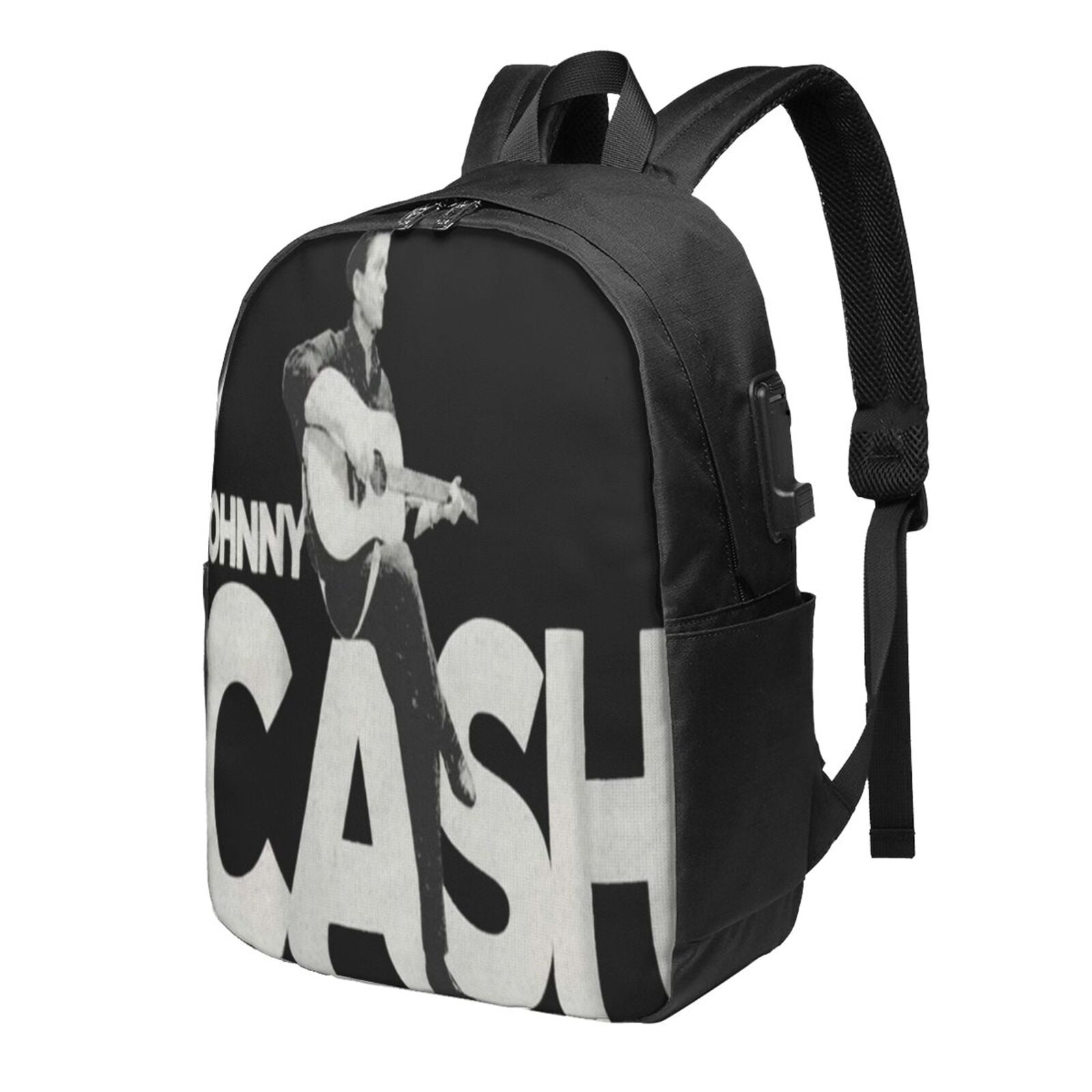 Johnny Cash Backpack Fashion Travel Backpack Laptop Backpack 17 Inch ...