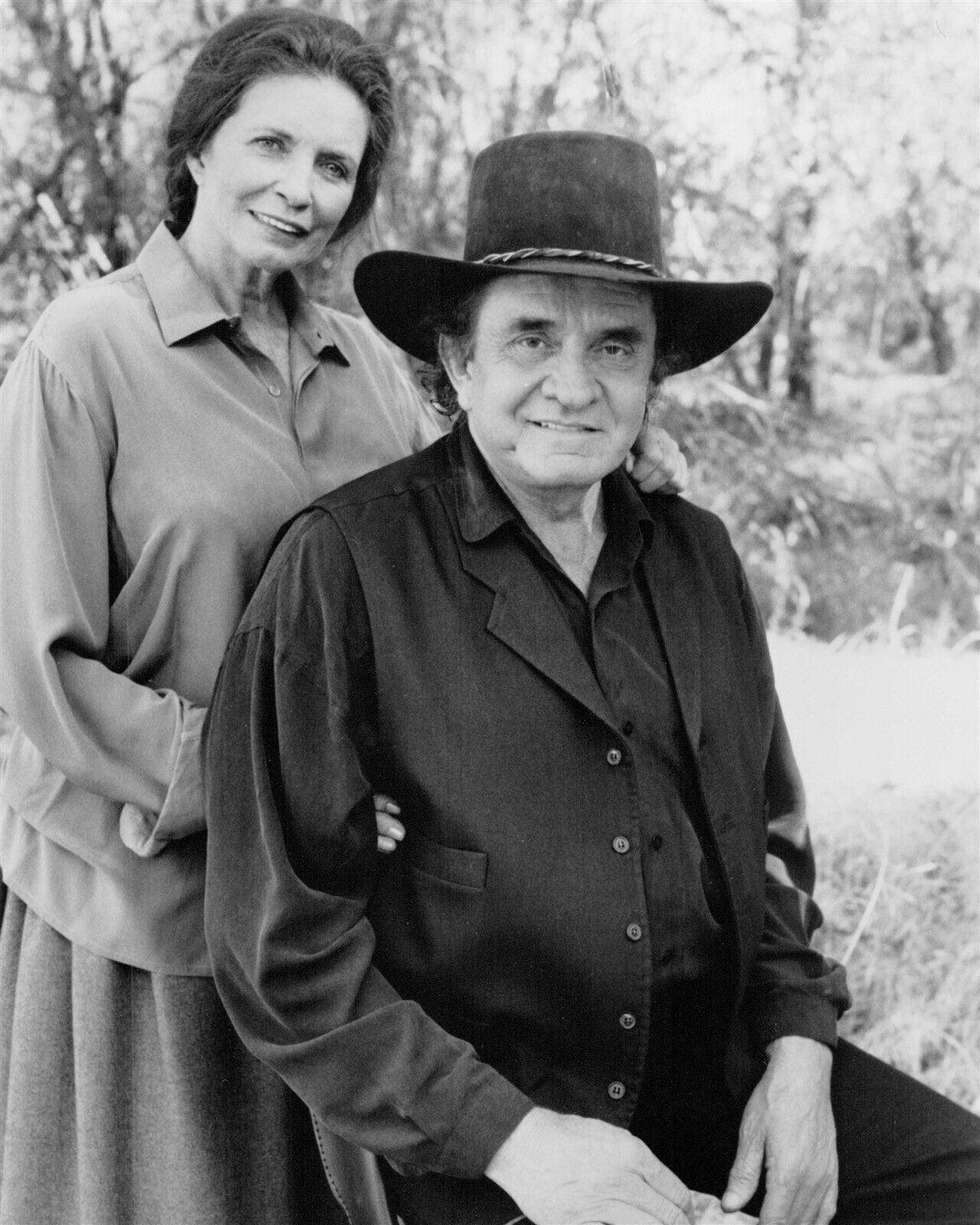 Johnny Cash & June Carter Cash as Kid Cole & Sister Ruth Dr Quinn 5x7 ...