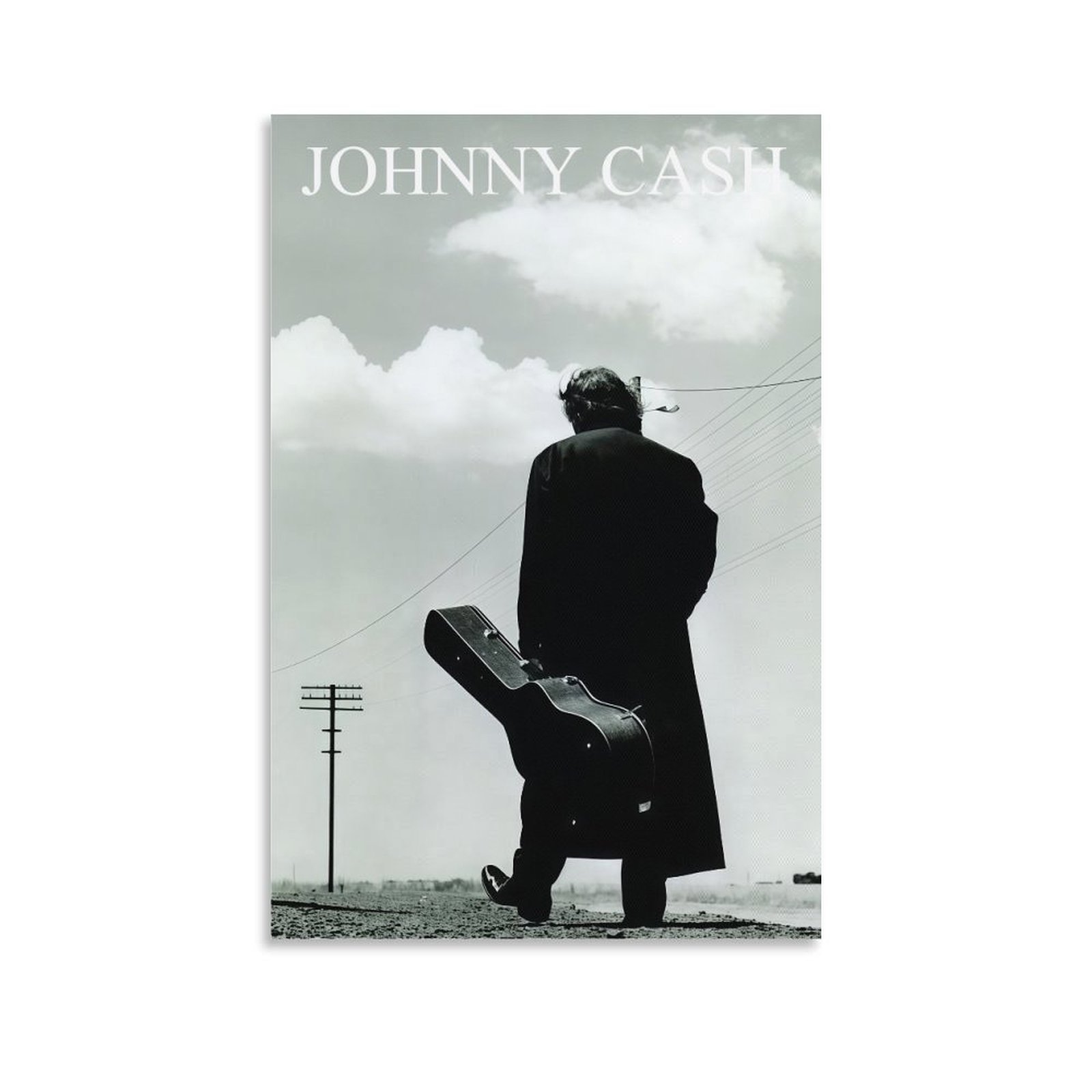 Johnny Cash Poster (2) Room Aesthetic Poster Print Art Wall Painting ...
