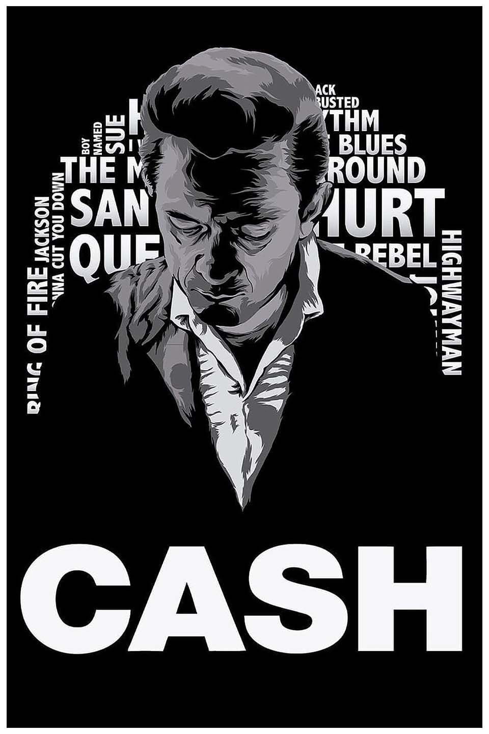 Johnny Cash Poster Motivational Quote Posters Inspirational Music ...