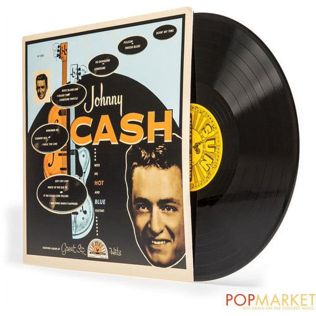 Johnny Cash - With His Hot & Blue Guitar - Vinyl - Walmart.com