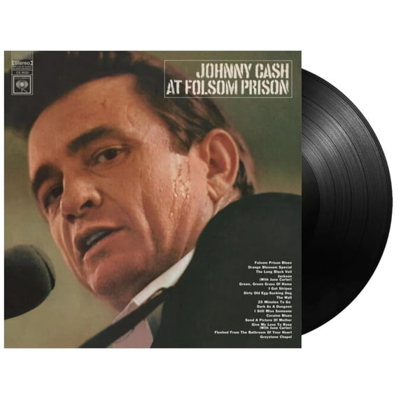 Johnny Cash at Folsom Prison - Limited Vinyl Record Album - 150 Grams ...