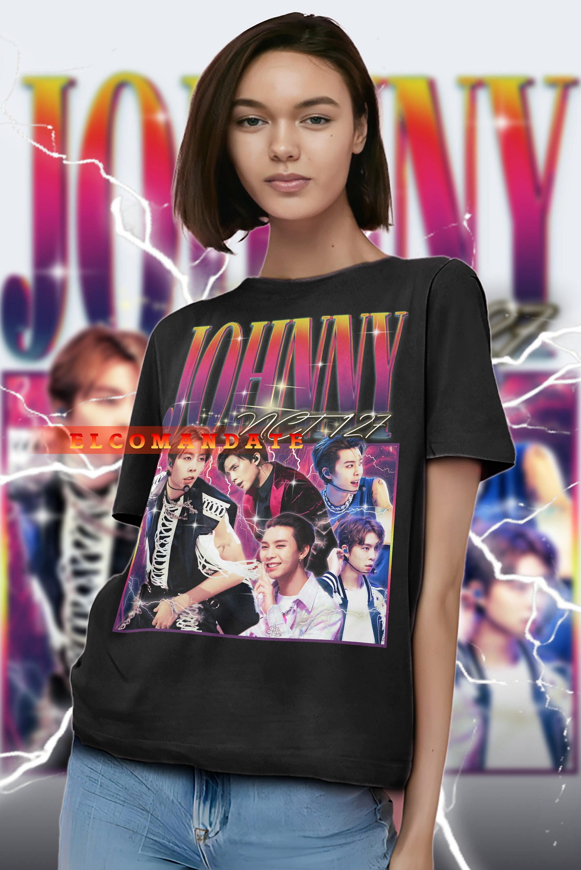 Johnny Ct 127 Nt 127 Merch K-pop Idol Johnny Shirt Ct 127 Band K-pop ...