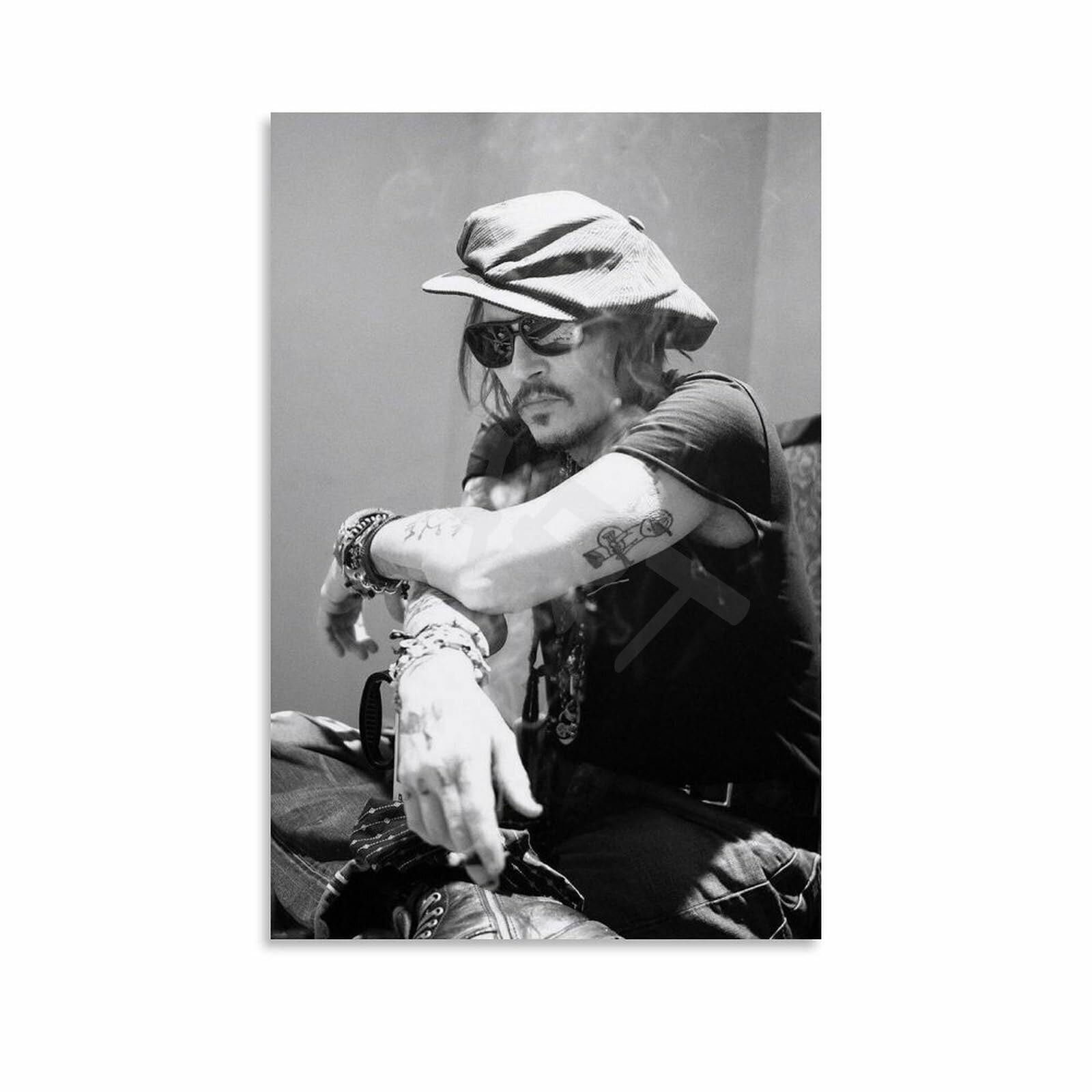 Johnny Depp Art Poster American Actors (12) Canvas Painting for Living ...